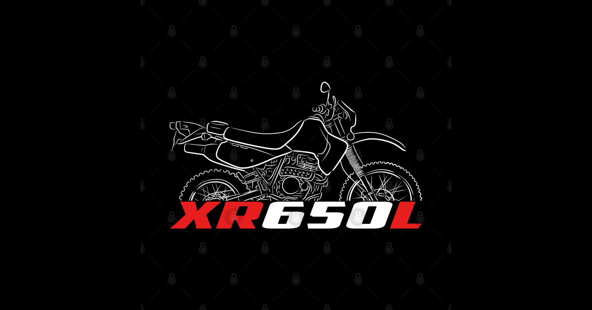 Honda XR650L 1993-2024 - Honda - Sticker | TeePublic