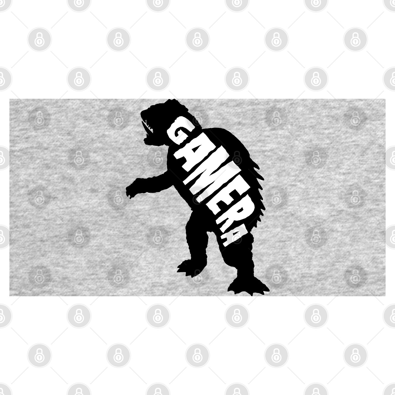 GAMERA TEXT SILO - Robzilla - T-Shirt | TeePublic