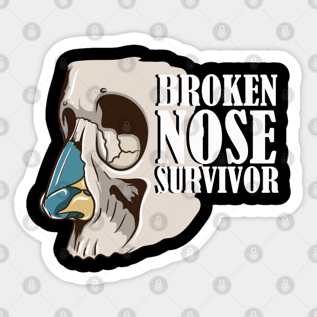 Broken Nose Survivor - Funny Get Well Soon Gift - Broken Nose Survivor ...