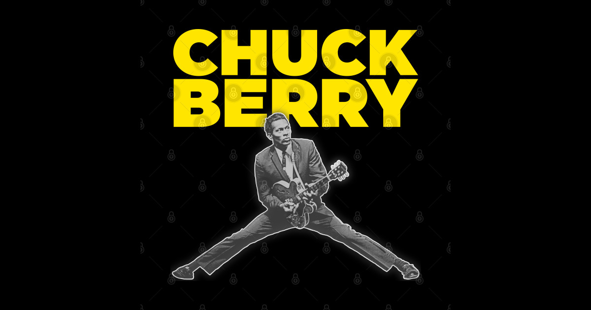 Chuck Berry :: King of Rock n Roll Icon FanArt - Chuck Berry - Sticker ...