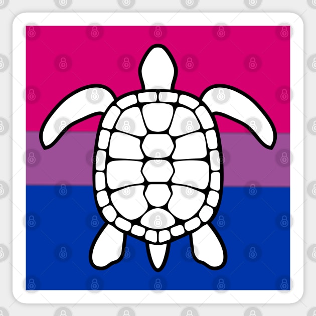 pride turtles - bi - Bi - Sticker | TeePublic