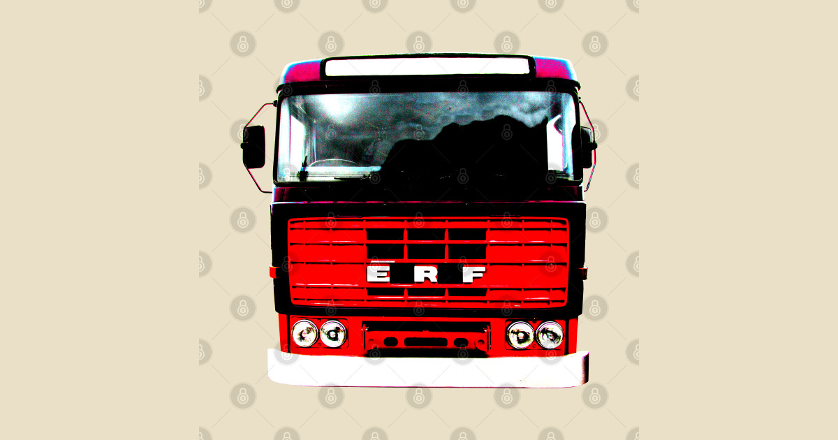 Vintage 1970s ERF B Series lorry bold - Erf - T-Shirt | TeePublic