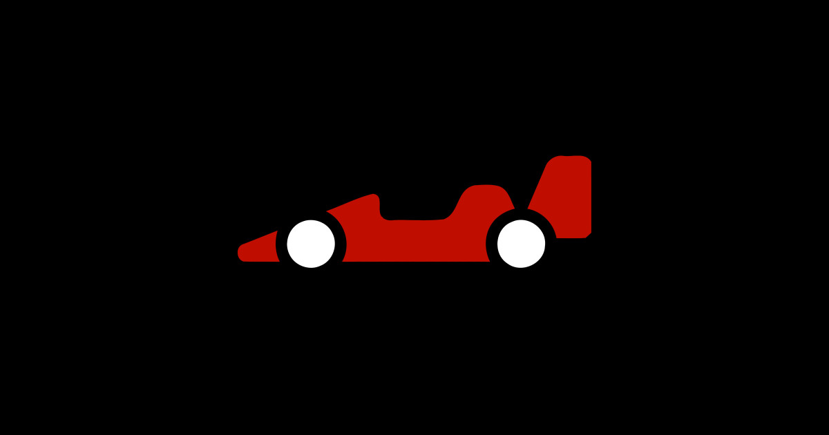 Red Racing Car Emoticon - Emoji - Tapestry | TeePublic