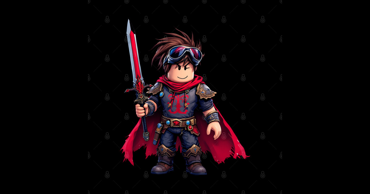 Roblox Fantasy Avatar - Roblox - Sticker | TeePublic