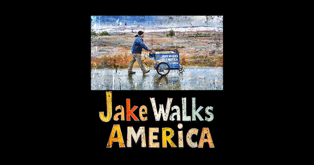 Painterly Walk - Painterly Walk - Sticker | TeePublic