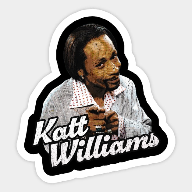 Katt-Williams-Grunge-Vintage - Katt Williams - Sticker | TeePublic