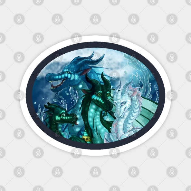 Wings of Fire - Royal SeaWings - Auklet, Tsunami, Turtle, Anemone ...