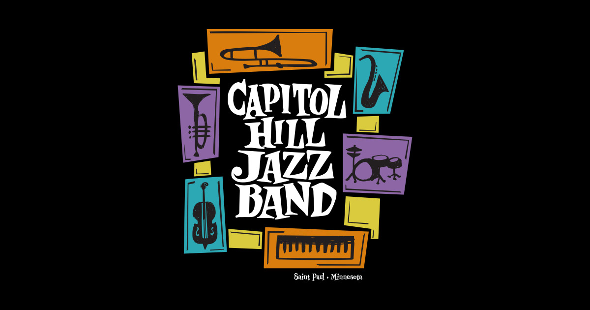 Capitol Hill Jazz Band Tee - Capitol Hill Jazz Band - Sticker | TeePublic