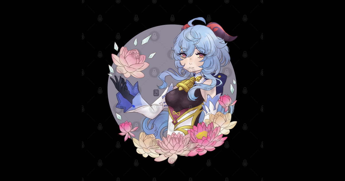 Ganyu, Genshin Impact - Genshin Impact - Sticker | TeePublic