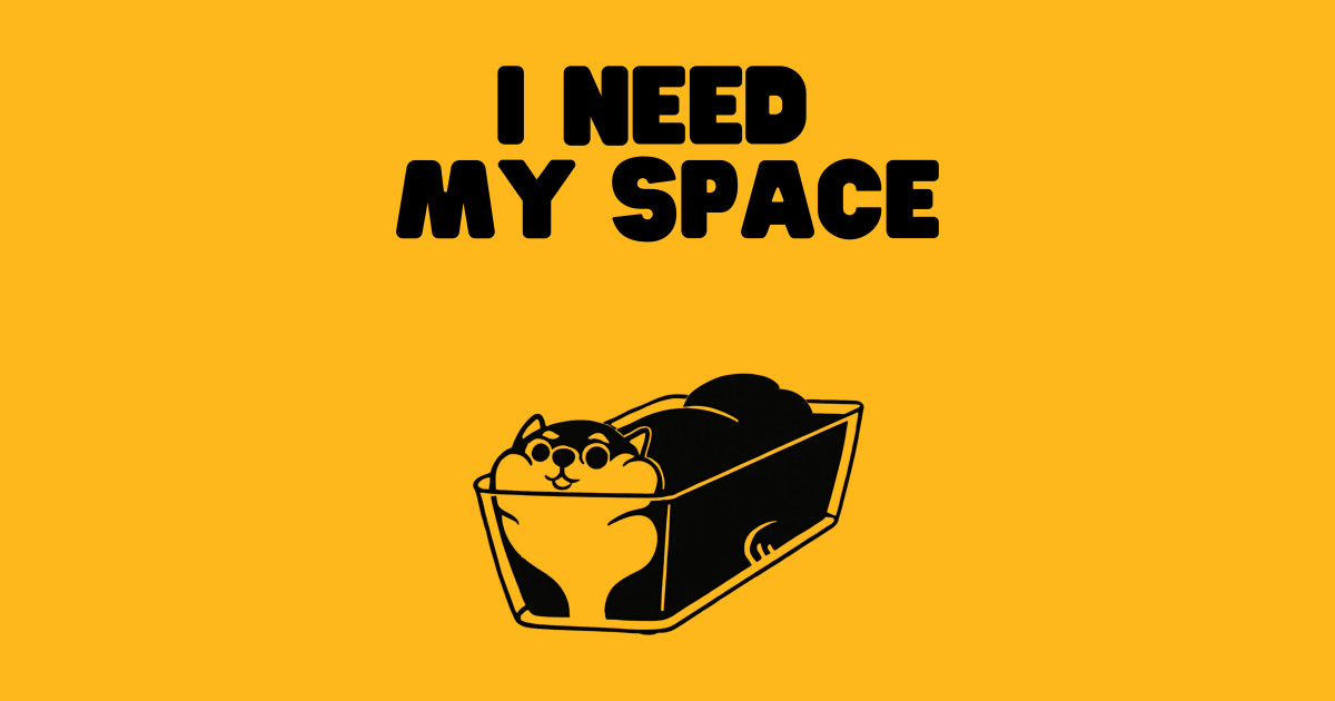 I Need Space - Cat - Funny Quote - T-Shirt | TeePublic