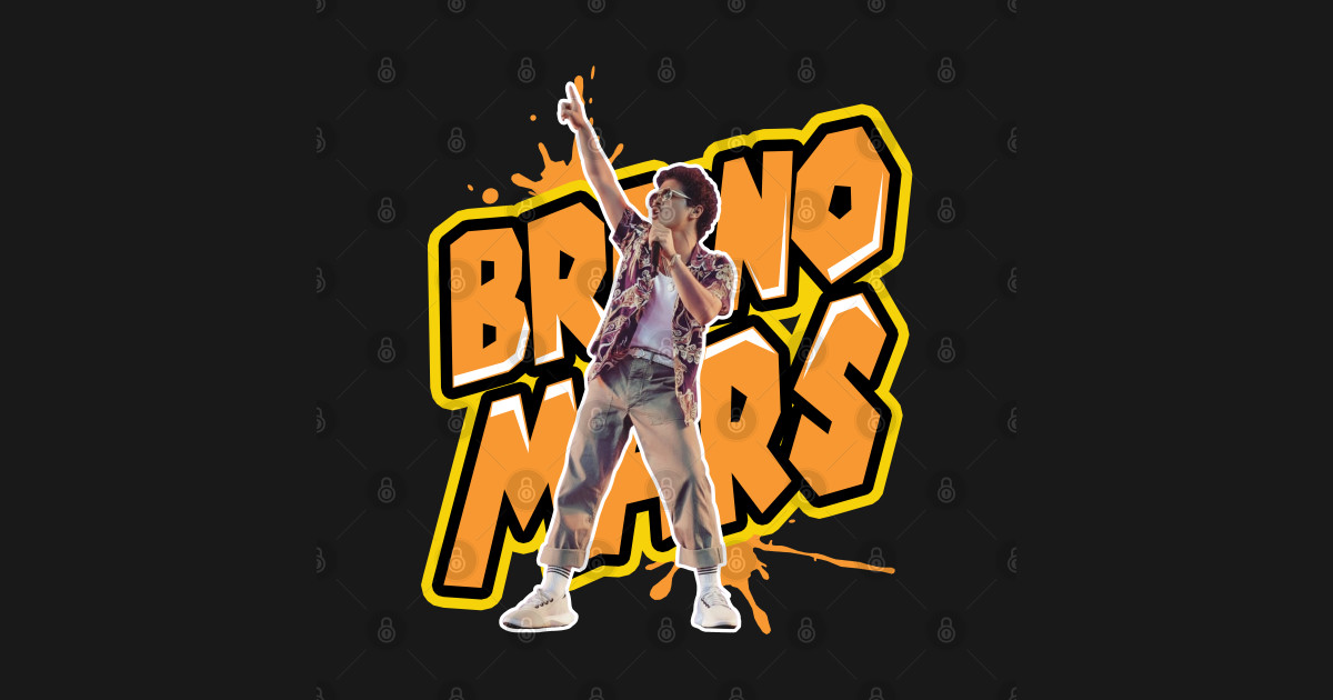 Bruno Mars - Bruno Mars - T-Shirt | TeePublic