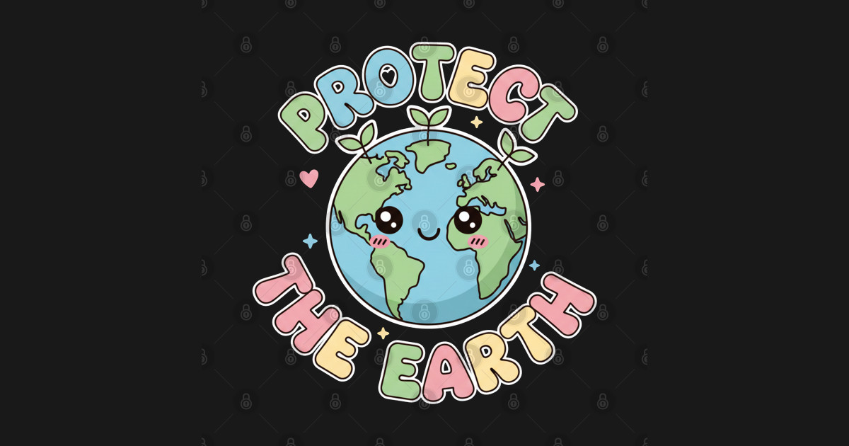 Protect-The-Earth - Protect The Earth - T-Shirt | TeePublic