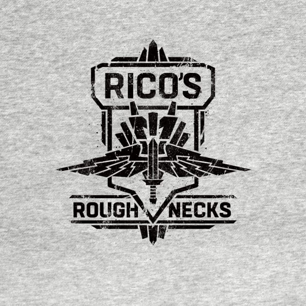 Rico's Roughnecks - Starship Troopers - T-Shirt | TeePublic