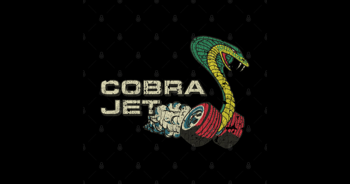 Cobra Jet - Drag Racing - Sticker | TeePublic