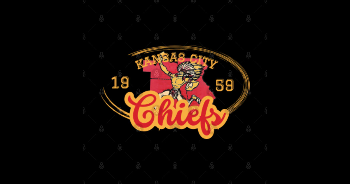 vintage kansas city chiefs old logo - Kansas City Chiefs - Sticker ...