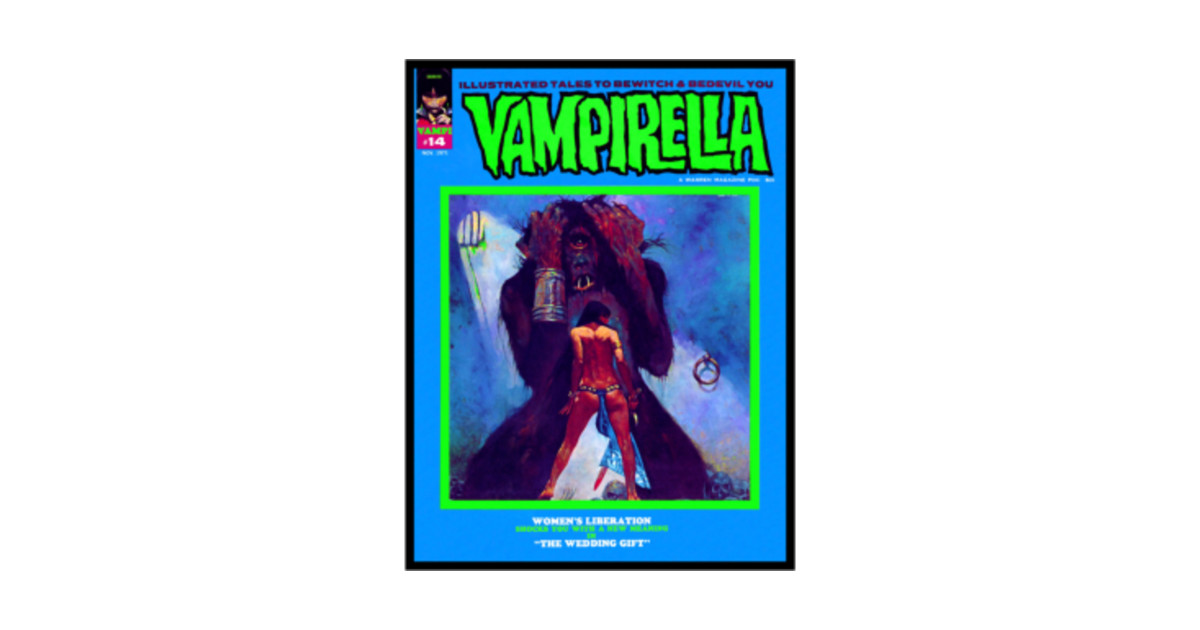 ANOTHER GREAT VINTAGE VAMPIRELLA 14 MAGAZINE COVER - Another Great ...