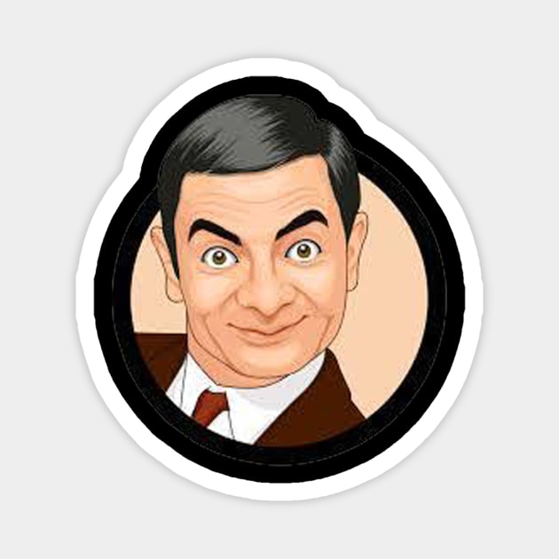 hello bean - Mr Bean - Magnet | TeePublic