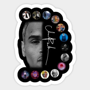 Chris Brown Breezy Bowl Xx Tour 2025 Stickers for Sale | TeePublic