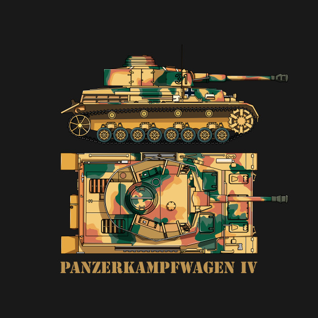 Panzer IV 4 German WW2 Tank Germany Tanks Panzerkampfwagen IV PzKpfw 4 ...