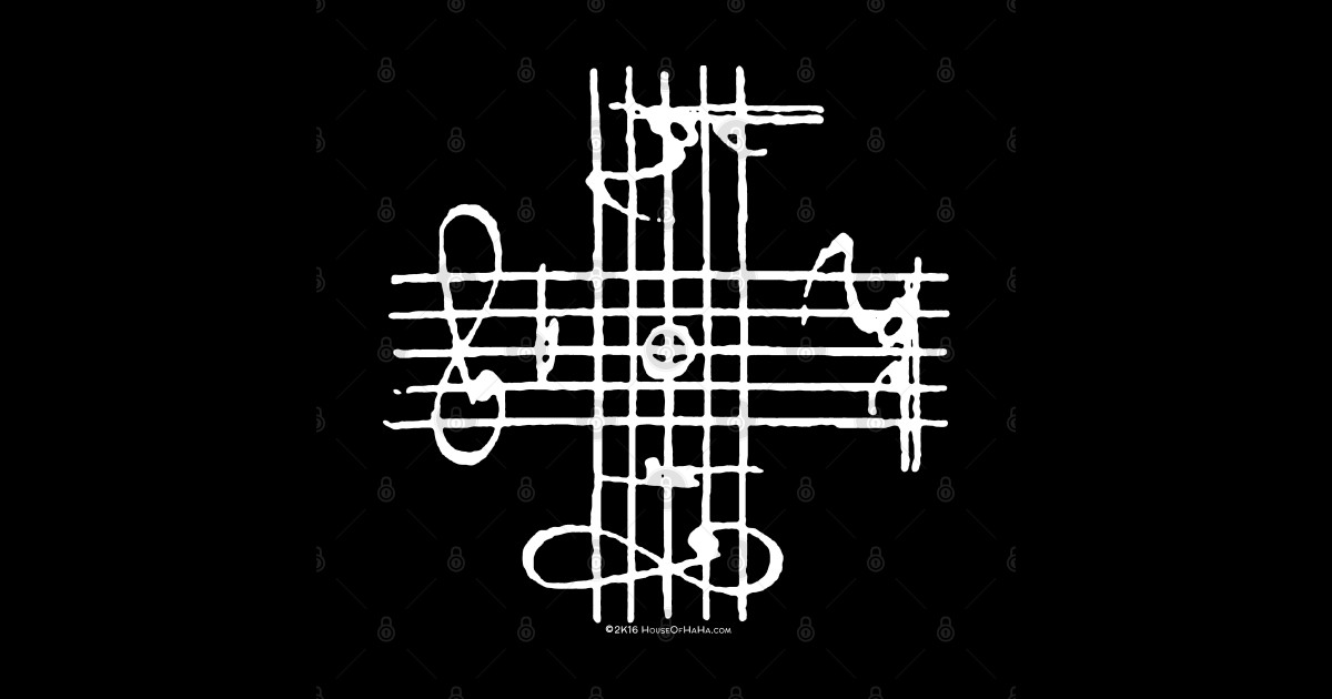 Johann Sebastian Bach Musical Signature Notation Cross - Music ...
