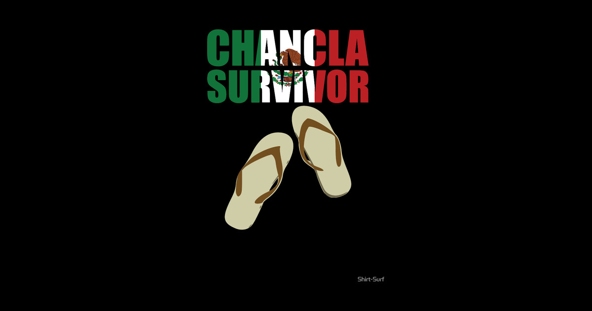 Chancla Survivor retro - Chancla Survivor - Sticker | TeePublic