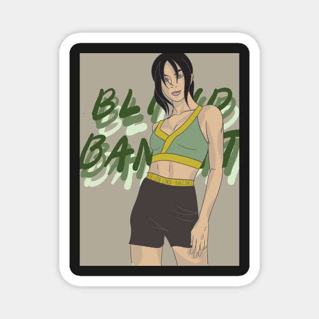 Modern Toph "Blind Bandit" poster - Avatar - Magnet | TeePublic