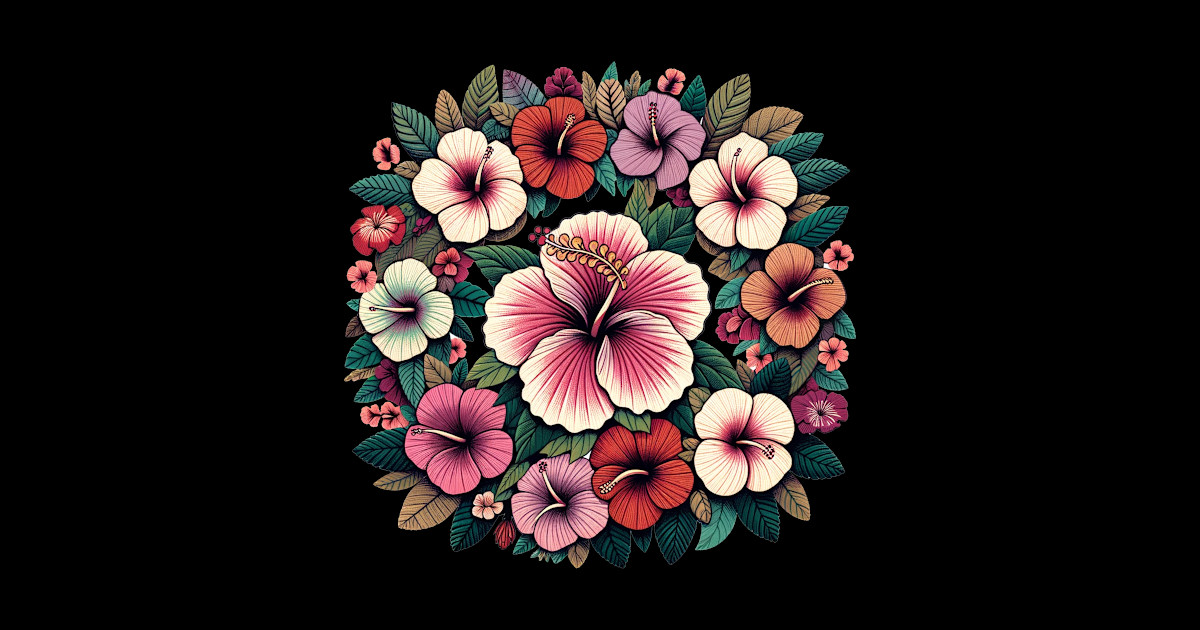 Hibiscus - Hibiscus - Posters and Art Prints | TeePublic