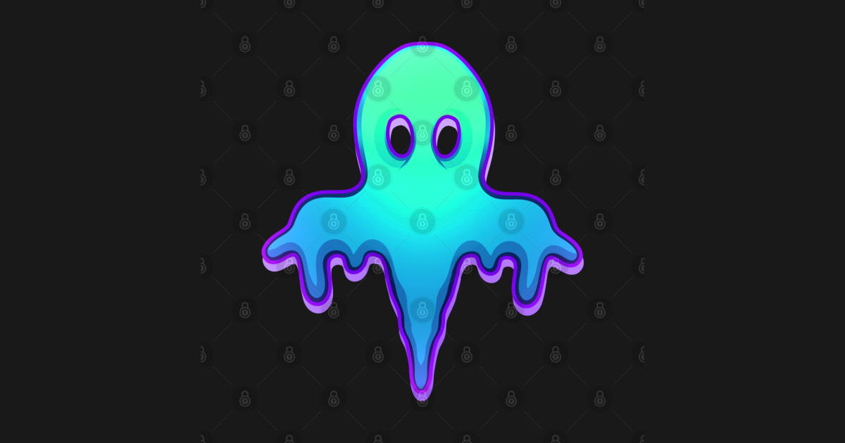 Slime Ghosty - Ghost - T-Shirt | TeePublic