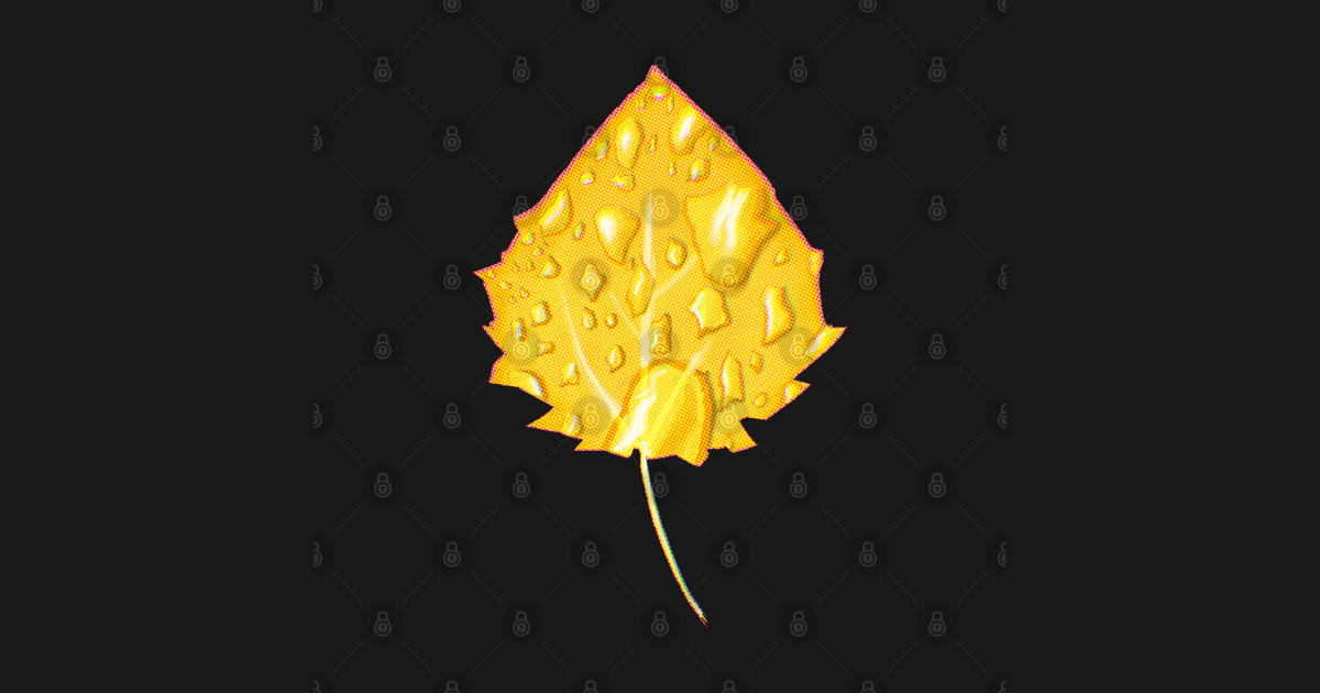 YELLOW MAPLE LEAF - Maple Leaf - T-Shirt | TeePublic