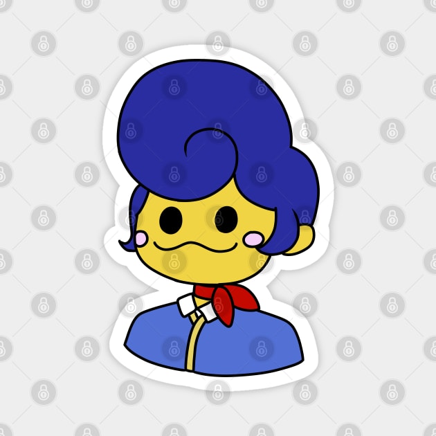 cute wally darling chibi face - Welcome Home - Magnet | TeePublic