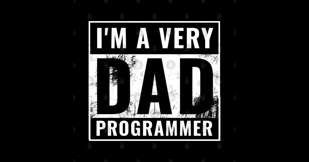 Dad Programmer - Programmer - Sticker | TeePublic