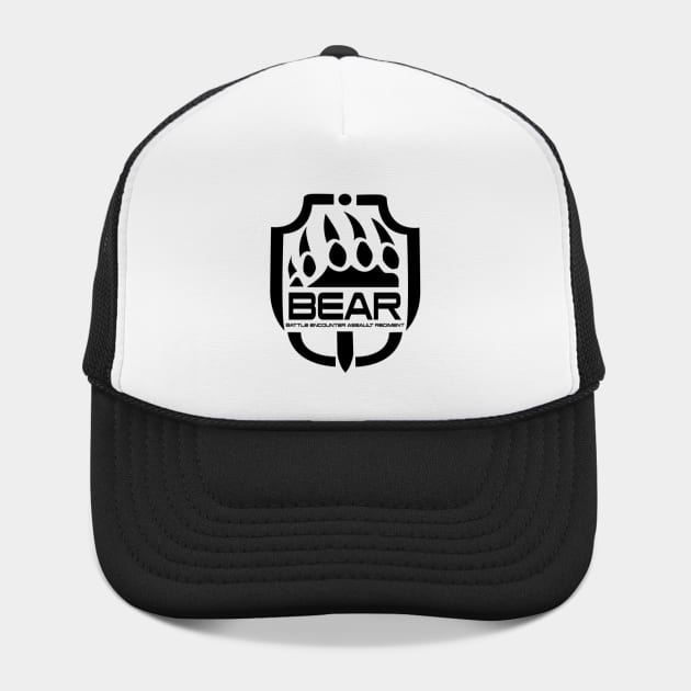 Escape From Tarkov BEAR black little logo - Tarkov - Hat | TeePublic