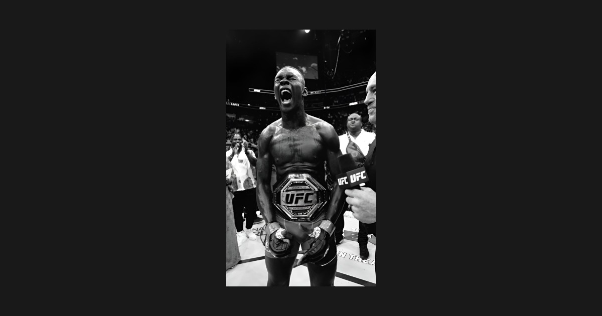 Israel Adesanya AKA The Last Airbender - UFC Champion - Ufc - T-Shirt ...