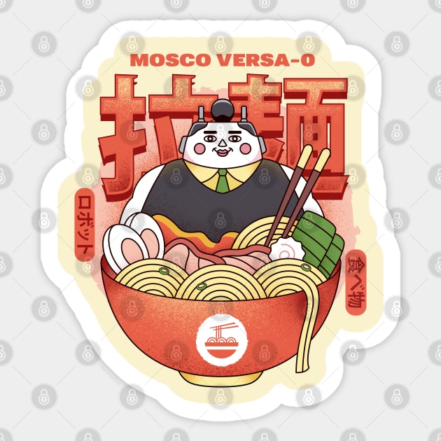 Mosco Versa Ramen - Edens Zero - Sticker | TeePublic