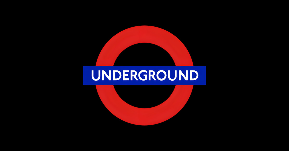London Underground The Tube Metro Train Uk - Metro Train - Sticker ...