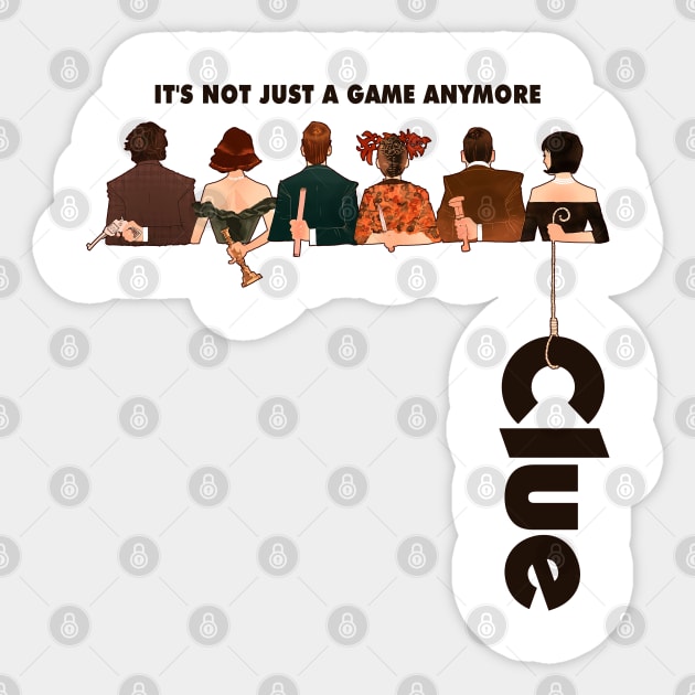 Clue - Clue - Sticker | TeePublic