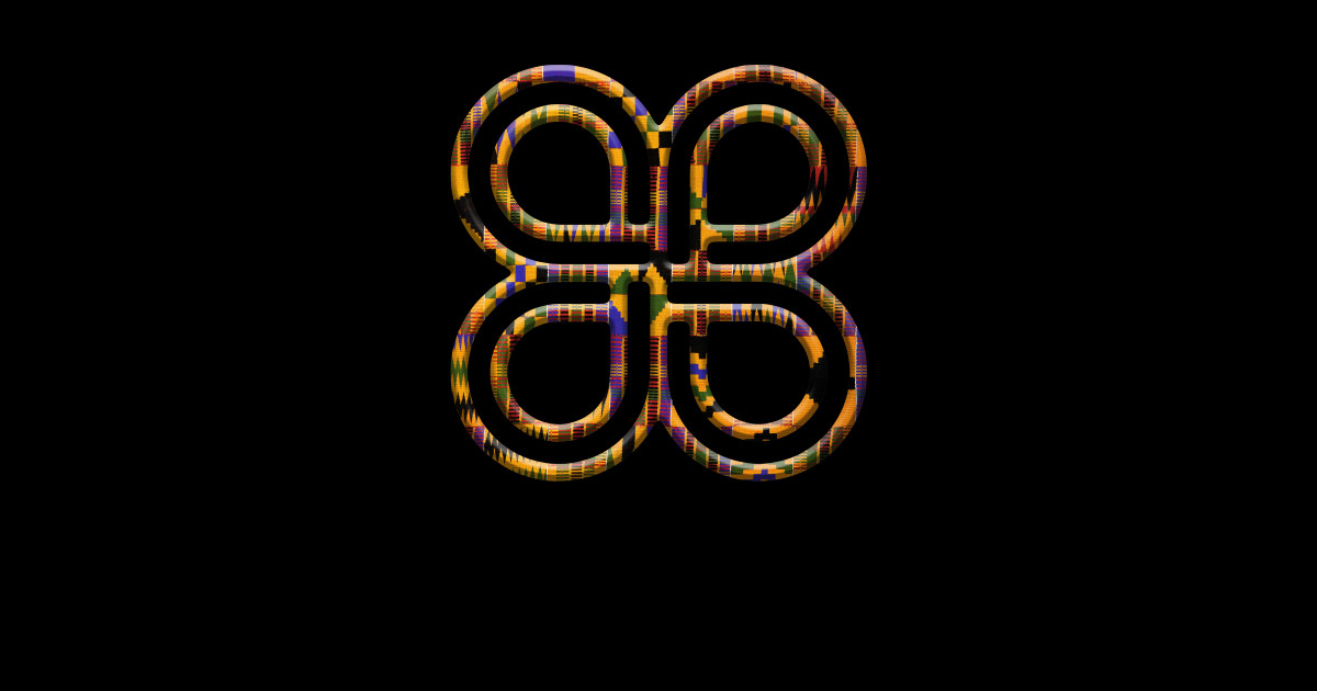 MPATAPO (Pacification Knot) - Ghana - Sticker | TeePublic