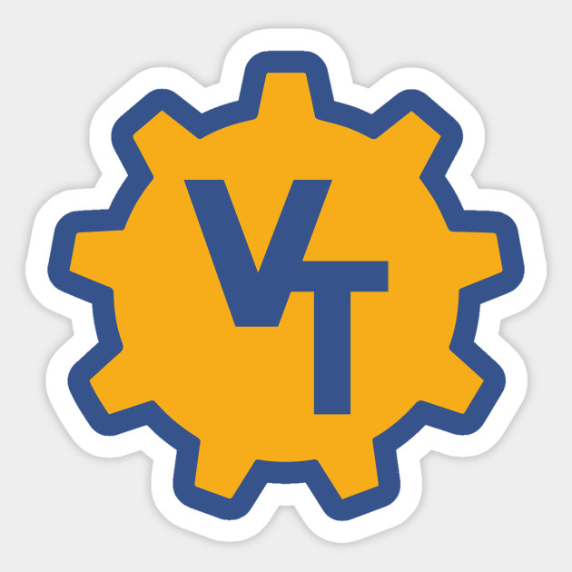 VTU Vault Logo - Fanart - Sticker | TeePublic