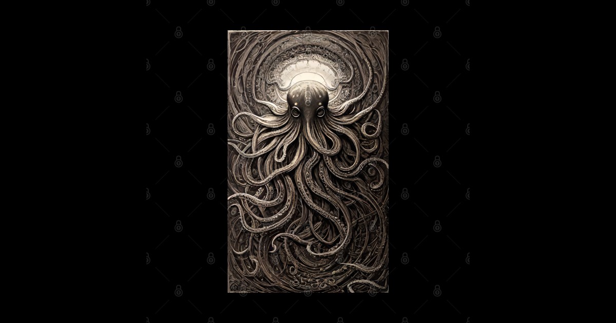 art octopus - Octopus Illustration - Sticker | TeePublic