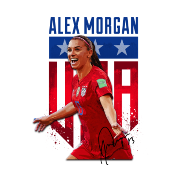 Alex Morgan - Uswnt - Long Sleeve T-Shirt | TeePublic
