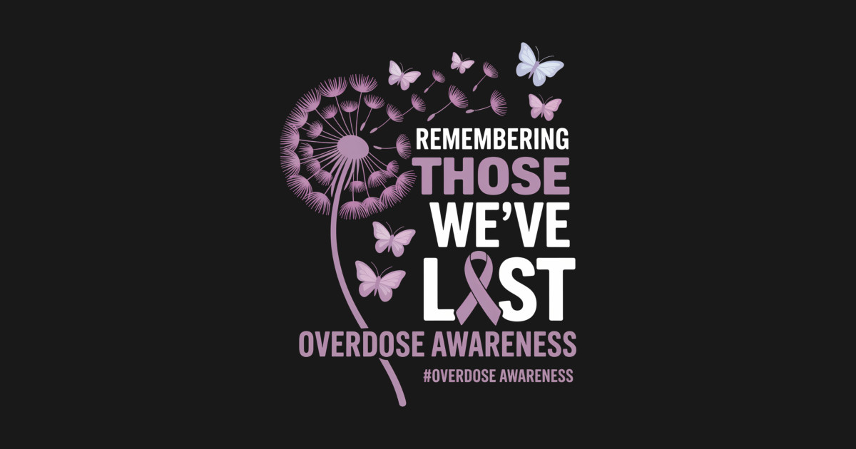 Overdose Awareness Purple Ribbon Memorial - Overdose Awareness Purple ...