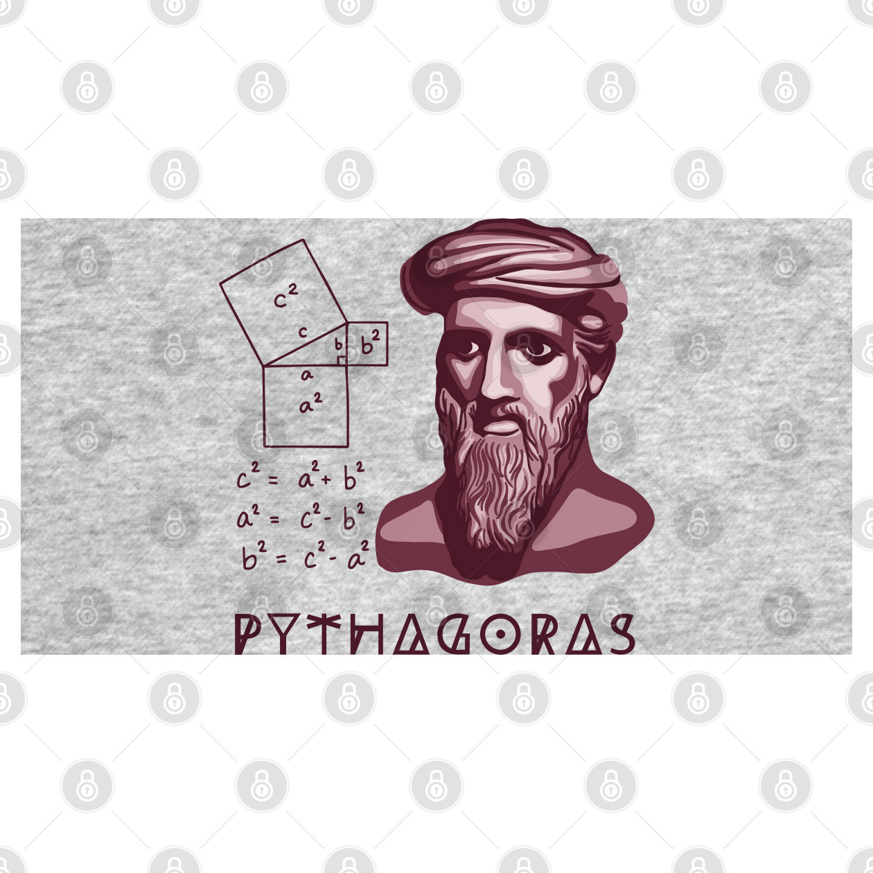 Pythagoras - Right Triangle Magic - Mathematician - T-Shirt | TeePublic