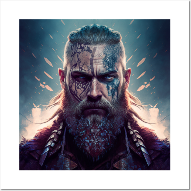 Illustration of Viking Valhalla - Vikings Valhalla - Posters and Art ...
