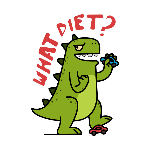 Cute Hungry Monster - Godzilla - T-Shirt | TeePublic
