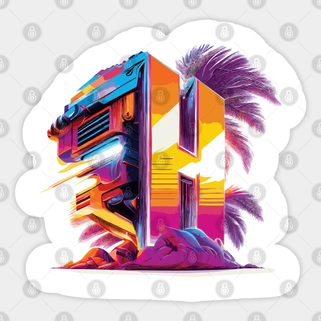 Letter H - Letter H - Sticker | TeePublic