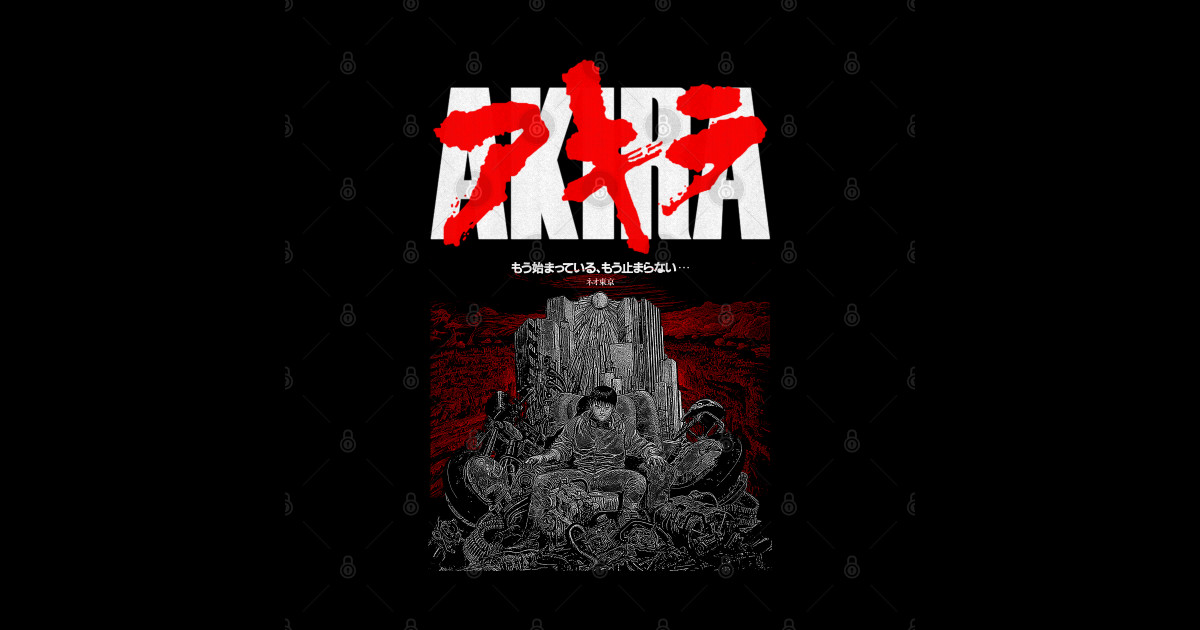 90s Akira - Akira - Sticker | TeePublic