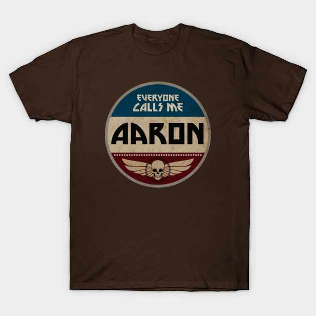 Vintage Name Tag: Aaron - Gift For Aaron - T-Shirt | TeePublic