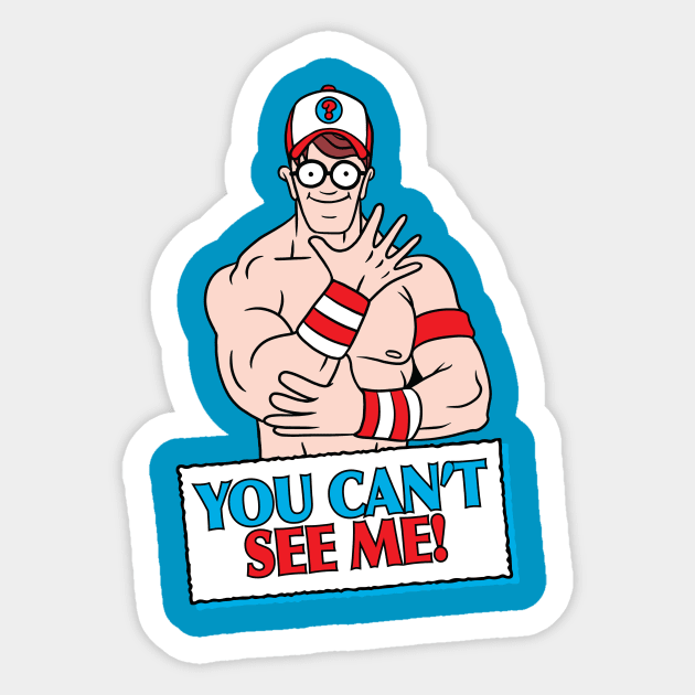 WALDO CENA - Pop Culture - Sticker | TeePublic