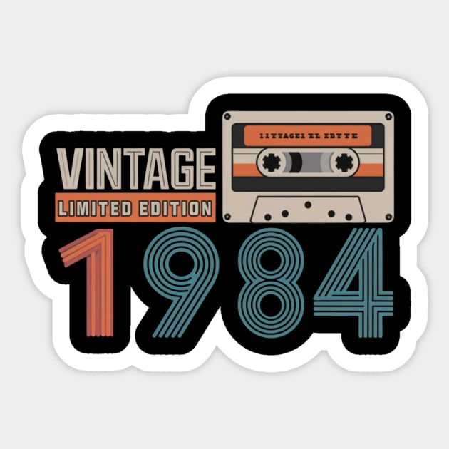 40 Year Old Vintage 1984 40th Birthday Cassette Tape - 40 Year Old ...