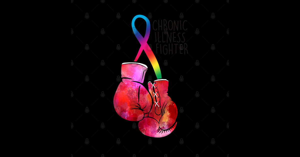 Chronic Illness Fighter - Chronic - Pin | TeePublic